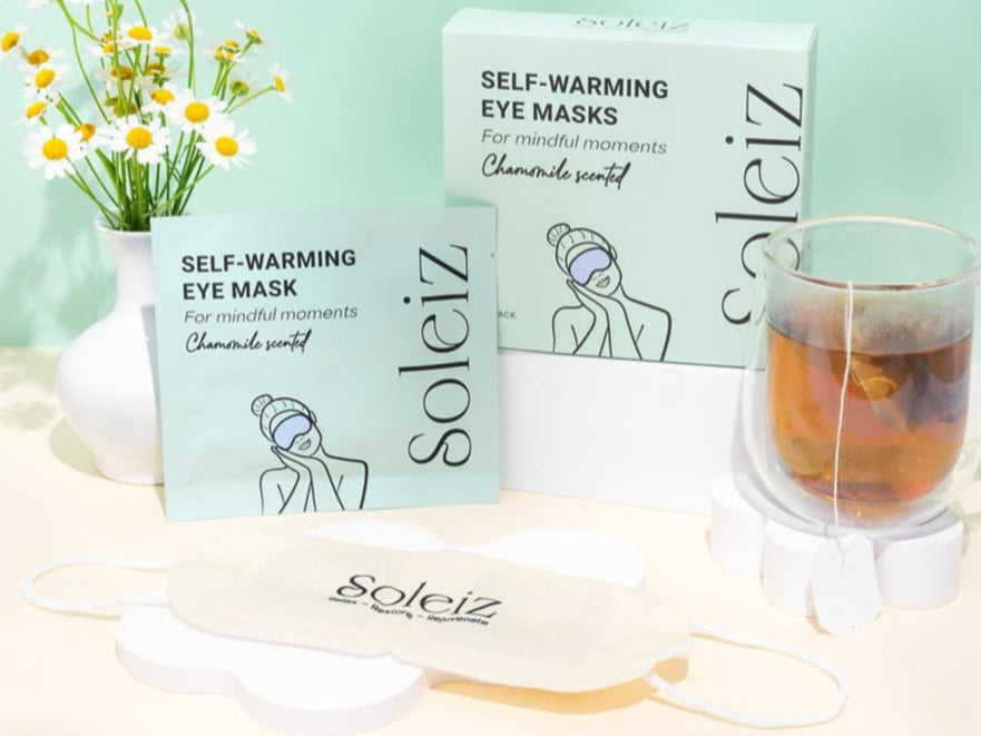 Soleiz Self Warming Eye Mask Box Sets – HAPA