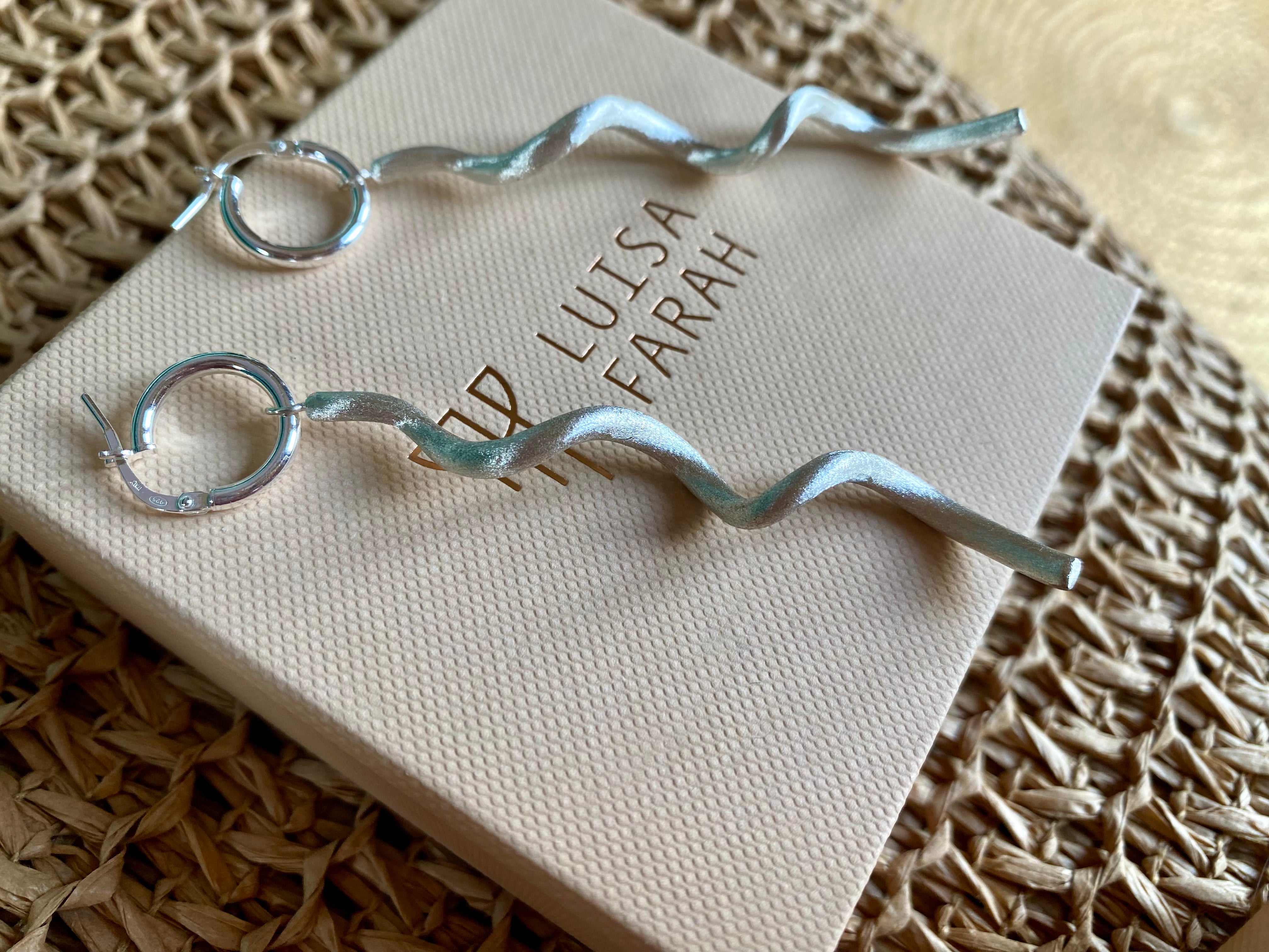 Silver Fatima Earrings – HAPA