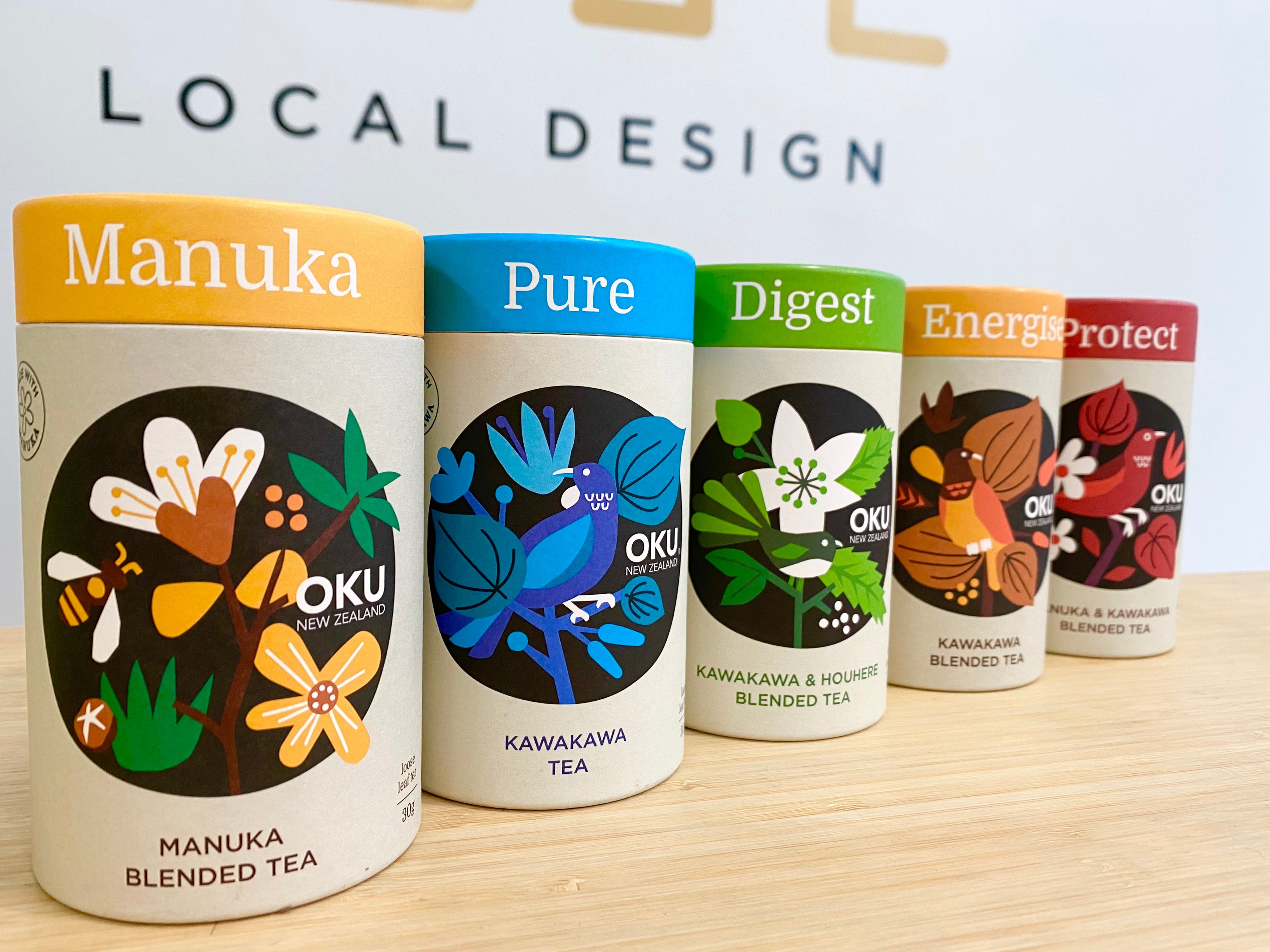 ŌKU Tea range – HAPA