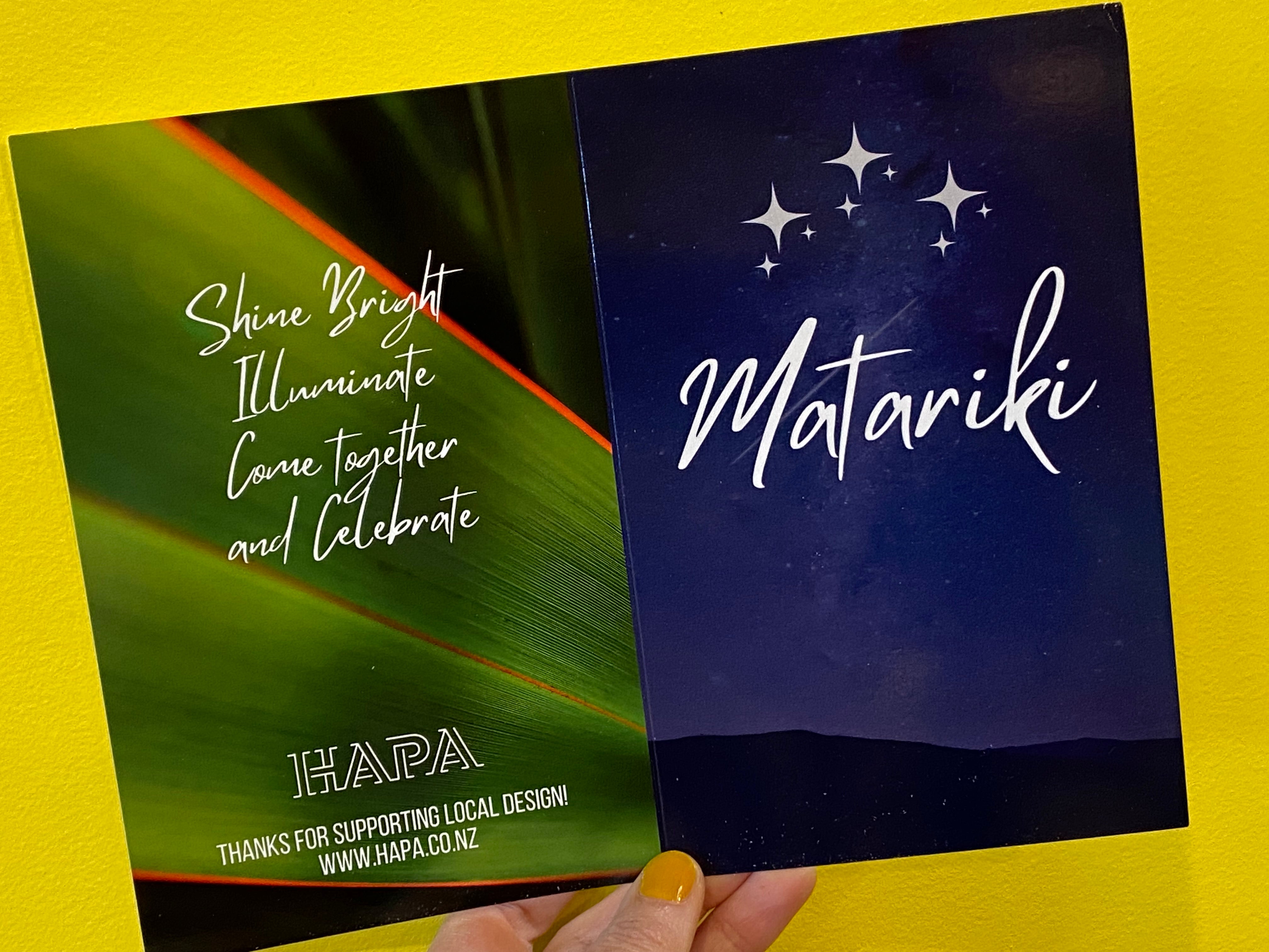 Card - HAPA Matariki