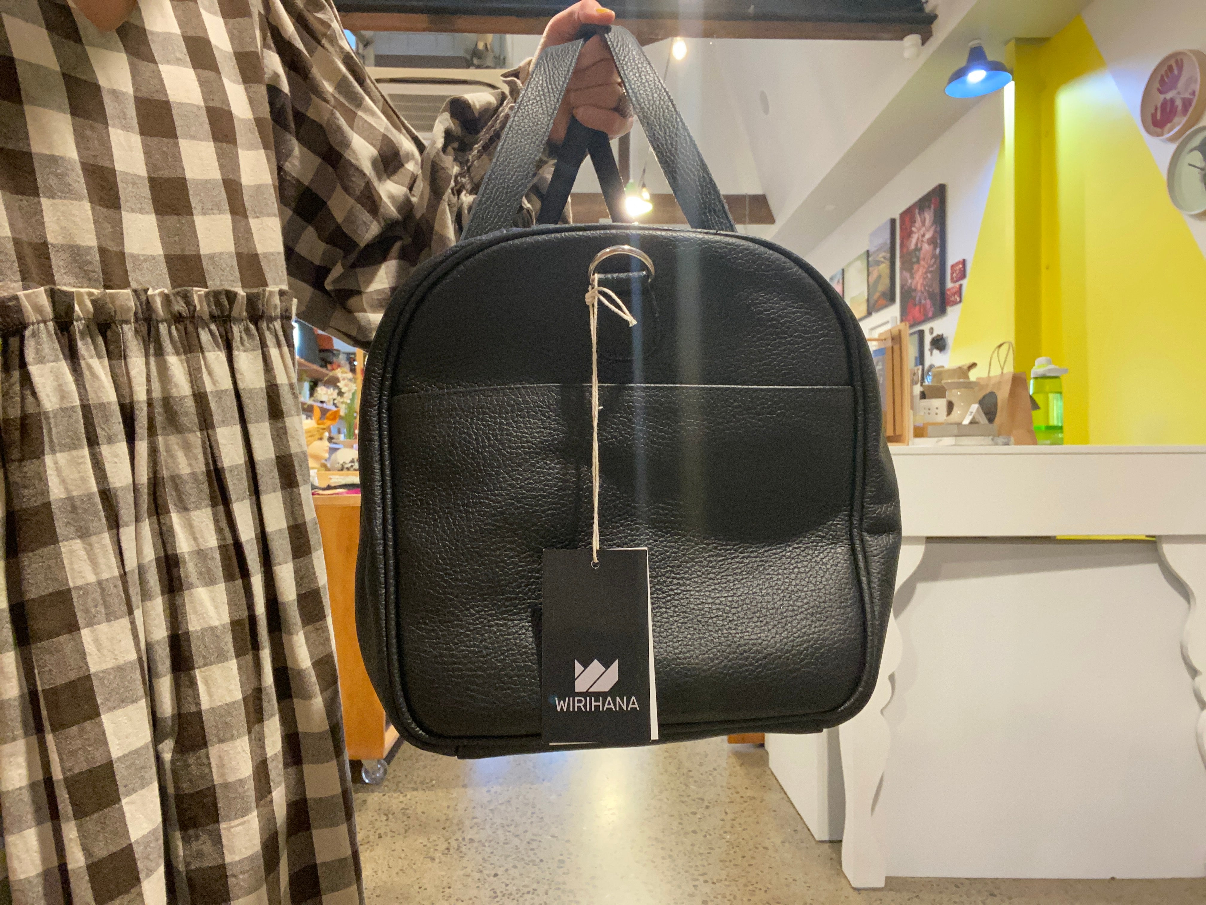 Leather Overnight Duffle Bag – HAPA