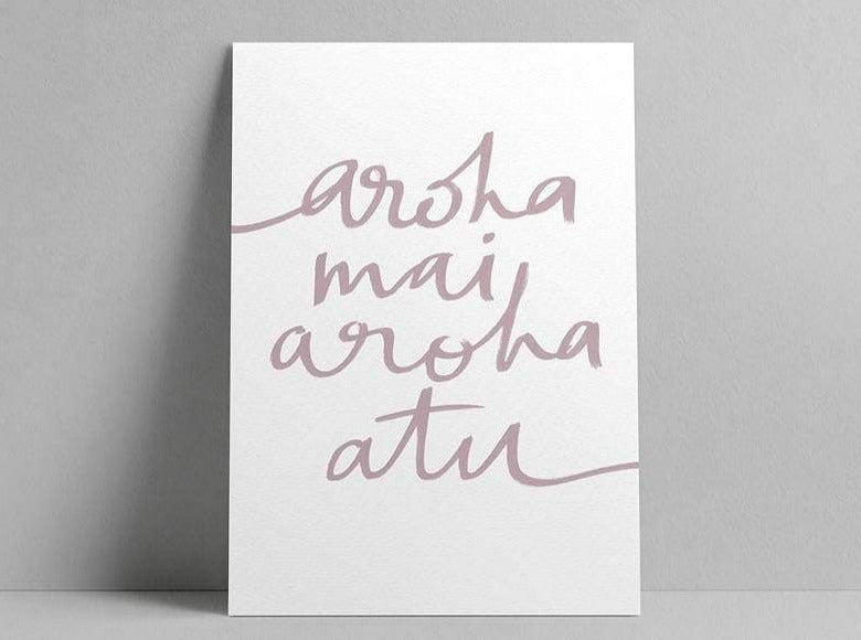 Maimoa print - Aroha Mai – HAPA